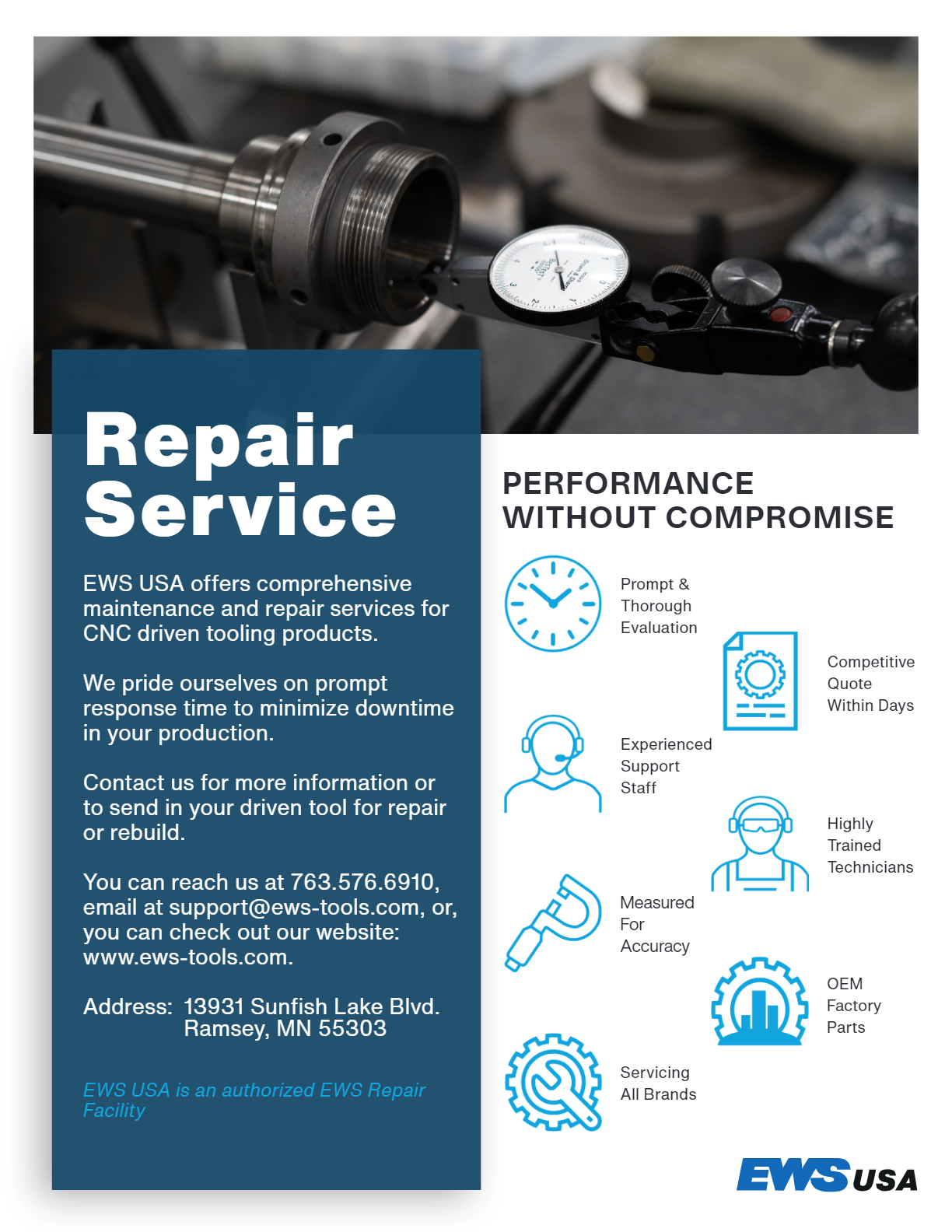 Product service for your tools | EWS USA